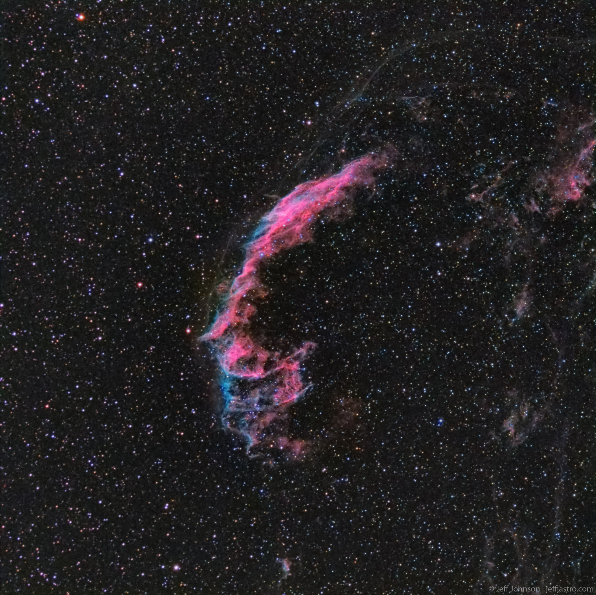 View Of The Veil Nebula Cosmic Pursuits